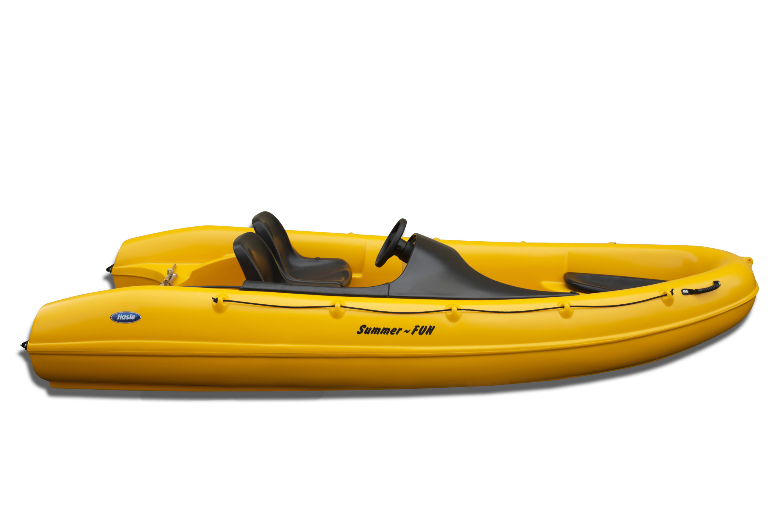 Hasle Summerfun med Yamaha F9,9 hk. Tøff, robust og stabil ungdomsbåt