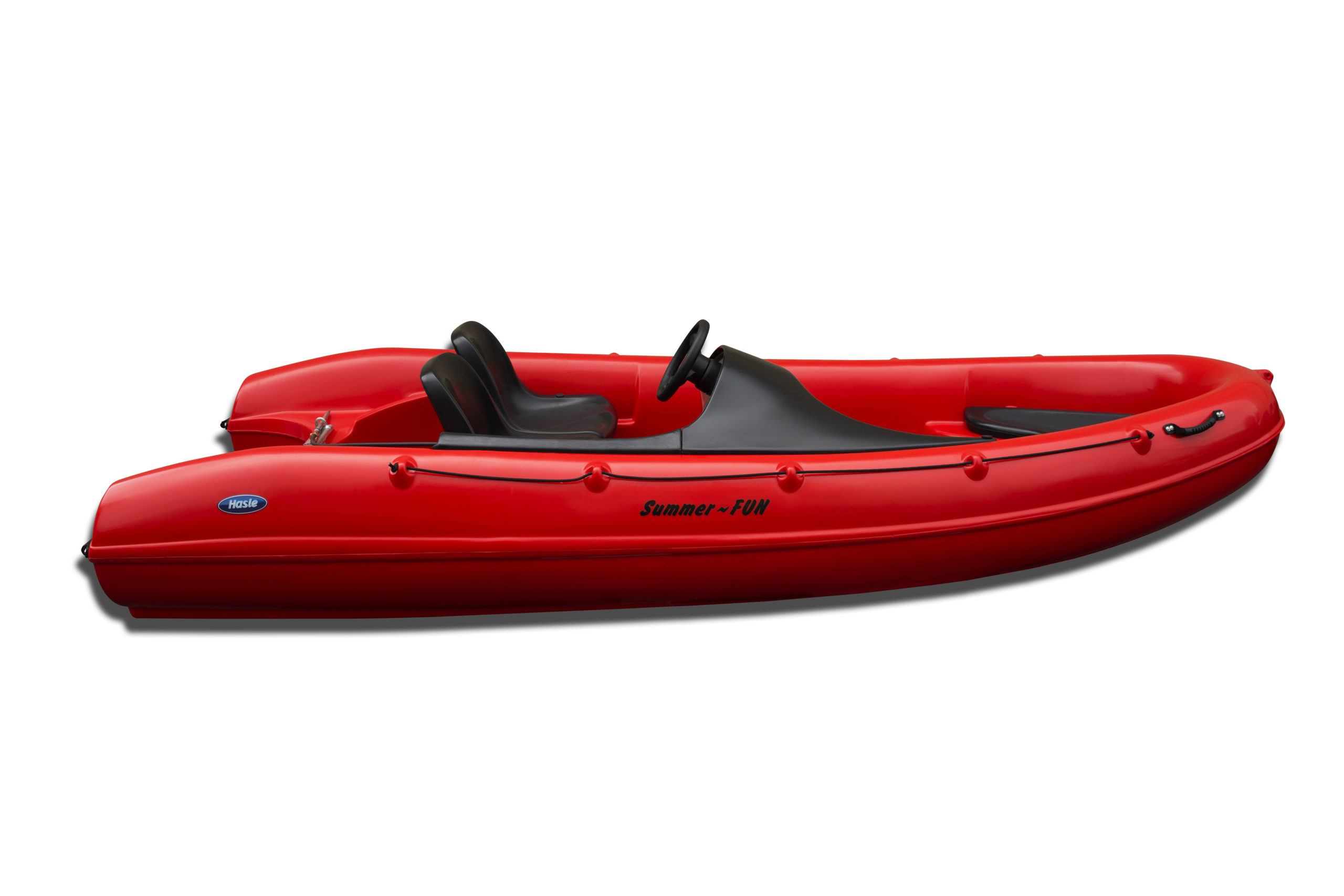 Hasle Summerfun med Yamaha F9,9 hk. Tøff, robust og stabil ungdomsbåt